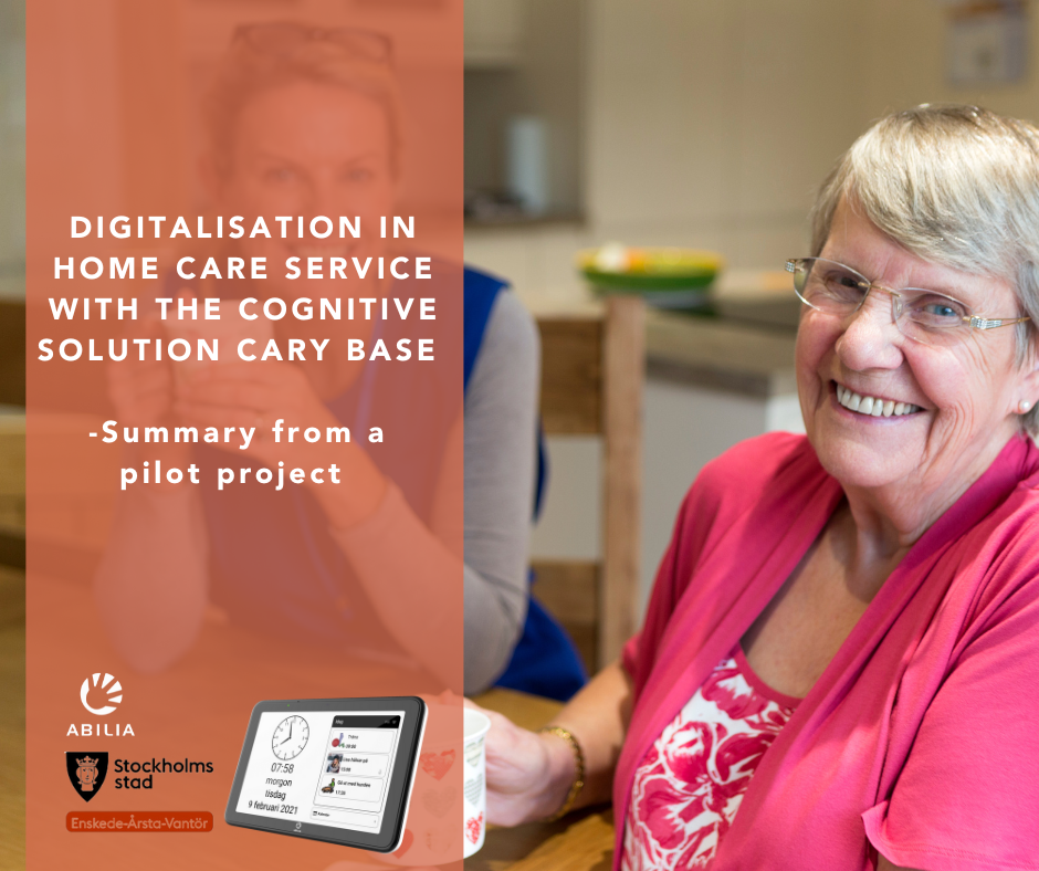 Digitalisation in Home Care service with the cognitive solution CARY ...