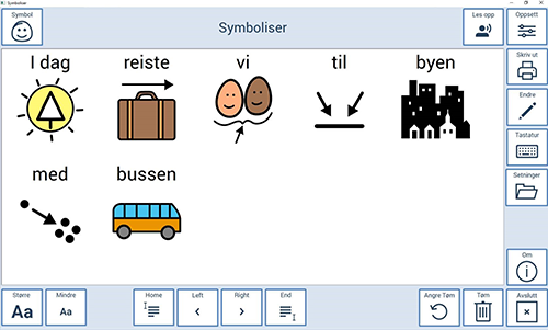 Symboliser tekst med mer enn 21000 symboler | Abilia